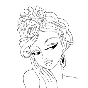 Fashion Coloring Book: For Kids Ages 6-8, 9-12 (Young Dreamers Coloring Books)