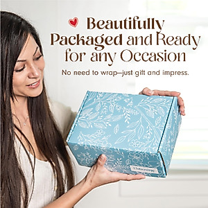 Unboxme Thank You Gift Basket For Women. Show Your Appreciation with the Warm + Cozy Care Spa Box. A Thoughtful Self Care Gift for Clients, Coworkers, Friends and Employees.