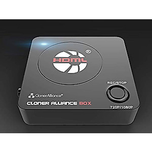 HDML-Cloner Box, Standalone Mini 1080p Gaming and Video Capture Box. Lag-Free Video Pass-Through. No PC Required.
