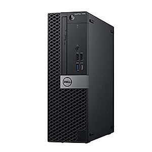 DELL Optiplex 7060 SFF Computer | Intel 8th Gen i5-8500 | 16GB Ram 256GB NVMe M.2 SSD | Windows 11 Pro | Wireless Keyboard & Mouse (Renewed)