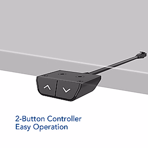 FLEXISPOT Adjustable Desk, Electric Standing Desk Sit Stand Desk, 48 x 24 Inches Whole-Piece Bamboo Desk Top Home Office Table Stand up Desk (White Frame+Bamboo Top)