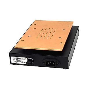 110V US Plug LCD Screen Separator Machine, 2 in 1 7Inch Screen Repair Separating Tool Touch Screen Glass Lens Removal Heating Plate for Cellphone Repair with Vacuum-Pump for iPhone Samsung Refurbish