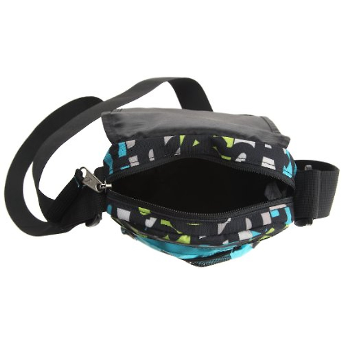 Jansport Flagstaff Small Messenger - Blinded Blue/Alien Green Jumble Jan, 1.6lt