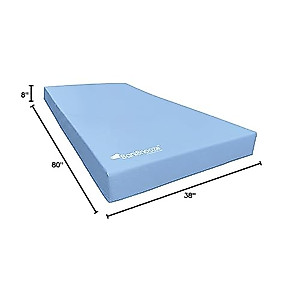 SaniSnooze Moon Waterproof Incontinence Mattress (Twin XL - 38" x 80" x 8")
