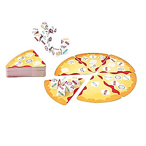 University Games, Pizza Party Dice Game, Dice Game for Kids and Families, Ages 6+