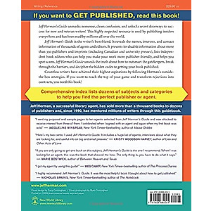 Jeff Herman's Guide to Book Publishers, Editors and Literary Agents 2017: Who They Are, What They Want, How to Win Them Over