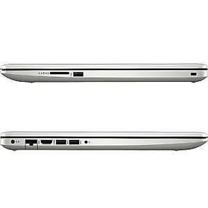 HP 2024 Newest 17 Laptop for Business and Students, 17.3" HD+ Display, AMD Ryzen 5 7530U(Beats i7-1165G7), 16GB RAM, 2TB SSD, Wi-Fi 6, BrightView, HD Webcam, Windows 11 Pro, with Cefesfy Design Mouse