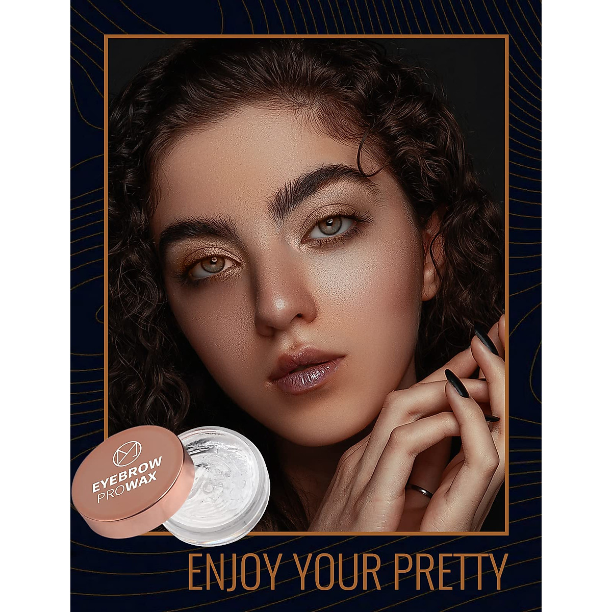 Eyebrow Soap Eyebrow Wax Kit - Clear Brow Styling Wax for Fluffy Brows, Waterproof Eye Brow Gel, Brow Soap, Long Lasting Eyebrow Makeup for Lamination Effect (Set A)