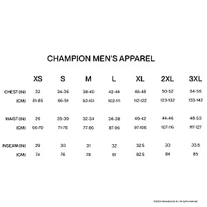 Champion, Classic Long Sleeve, Comfortable, Soft T-Shirt for Men (Reg. or Big & Tall), Scarlet, Large