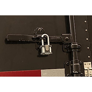 BRINKS - 50mm Commercial Laminated Steel Keyed Padlock with 2” Shackle, 4-Pack - Solid Steel Body with Boron Steel Shackle