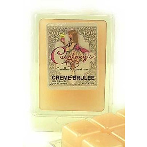 Courtney's Candles Creme Brulee Mixer Melt or Wax Tart