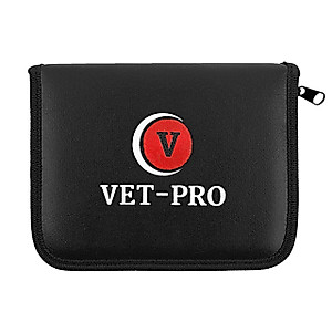 Vet Pro Dissection Kit - 29PC Surgical Kit for Dissecting and More - Incl. Medical Grade S/Steel Surgical Scalpel Handle & Blades (10 and 11 Blade), Medical Tweezers, Surgical Tools, Safety Glasses…