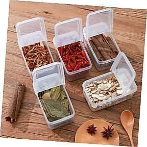 SHOWERORO Small Lightweight Condiment Dispenser Spice Storage Box Seasoning Jar for Home Restaurant
