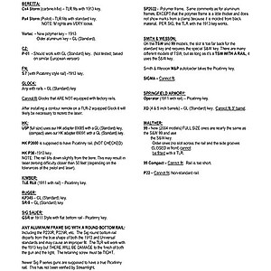 Streamlight 69265 TLR-2 HL G 1000-Lumen Rail Mounted Tactical Light With Green Aiming Laser and 2 CR123A Lithium Batteries, Black
