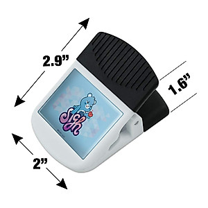 Care Bears: Unlock the Magic Grumy Bear Sigh Refrigerator Fridge Magnet Magnetic Hanging Hook Note Snack Clip