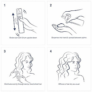 Dove STYLE+care Curls Defining Mousse, Soft Hold 7 oz