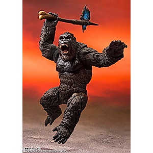 TAMASHII NATIONS - Godzilla VS. Kong - Kong from Movie Godzilla VS. Kong (2021), Bandai Spirits S.H.MonsterArts Action Figure