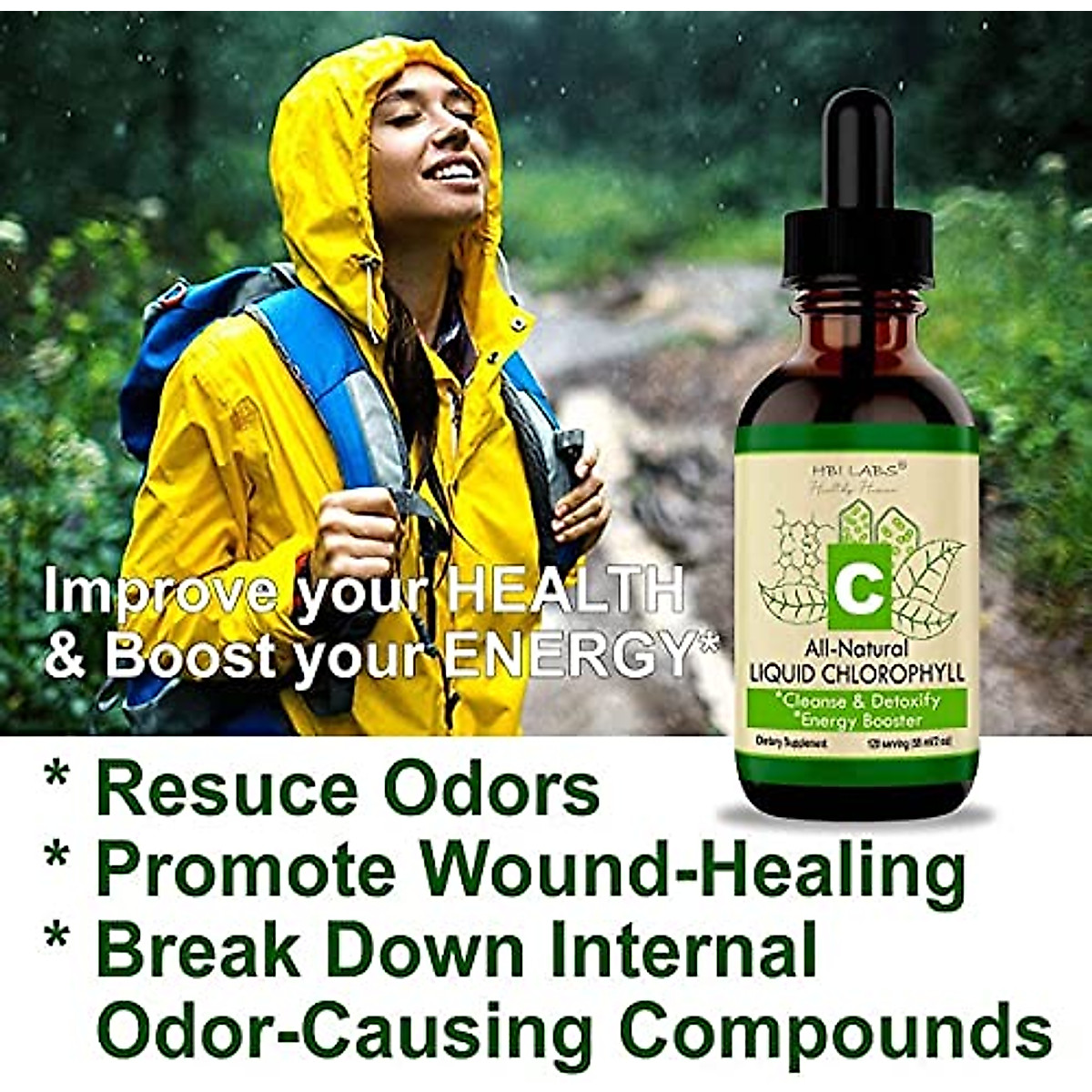 Chlorophyll Liquid Drops for Water Natural Chlorophyll Concentrate (Single)