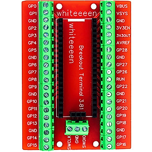 Compatible for pi pico io breakout board 3.81mm terminal for raspberry pi pico (0.15" Terminal 1pcs)