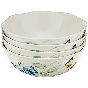 Lenox 880121 Butterfly Meadow 4-Piece All-Purpose Bowl Set