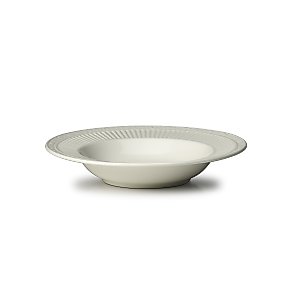 Mikasa Italian Countryside Rim Soup Bowl, 9.25-Inch, White - DD900-220