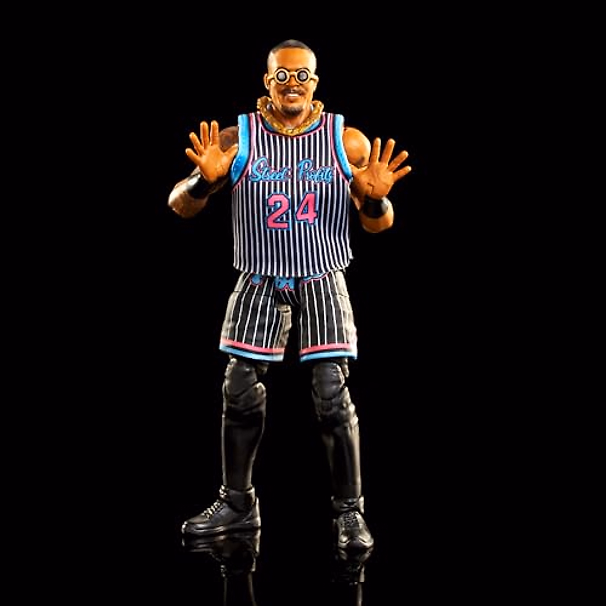 Mattel WWE Montez Ford Elite Collection Action Figure with Accessories, Articulation & Life-like Detail, Collectible Toy, 6-inch