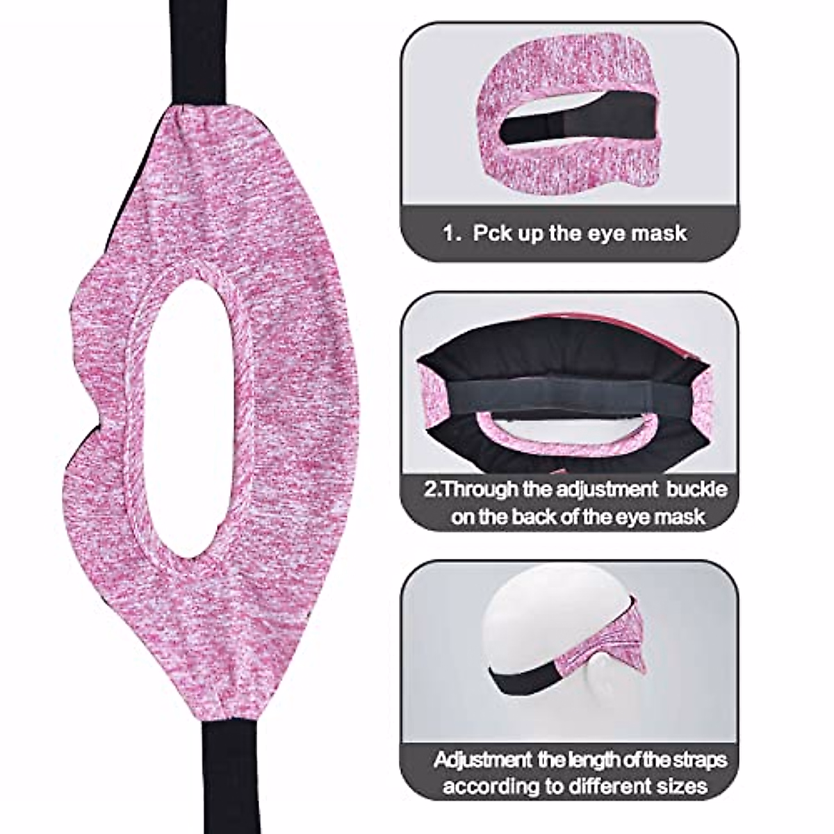 VR Mask Sweat Band for Oculus Go Quest 2 Adjustable Sweat Guard for VR Headset Breathable VR Mask Eye Face Cover Sweat Absorber for VR HMD Padding Use for Women Men Machine Washable - 3Pcs