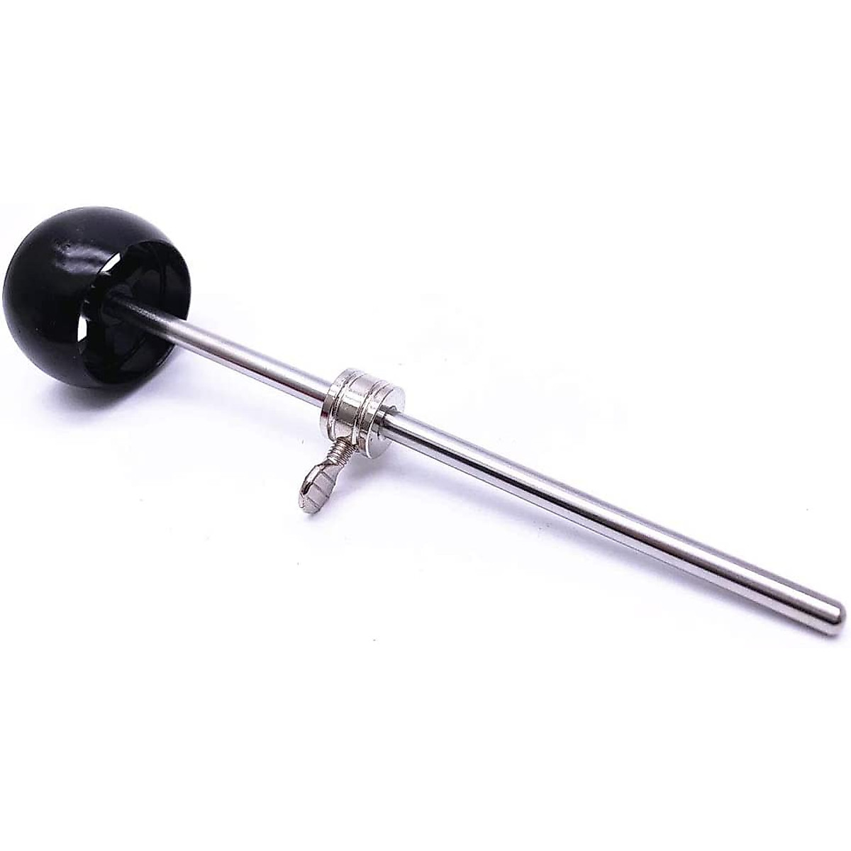 Jiayouy 4Pcs Counterweight Mounted for Drum Kit Hammer Beater Silver