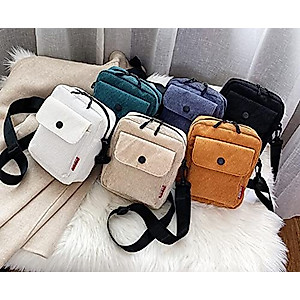 Corduroy Crossbody Bags Women Handbag Tote Bag Hobo Bag Cell Phone Bag Cute Wallet Purse Tote Top Handle Satchel 2023