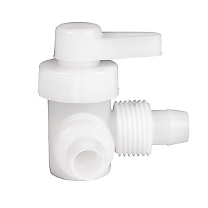 RecPro RV Plumbing Hardware | 06910 | 3-Way 1/2" Compression Fitting Directional/Bypass Valve | Pex Pipe/Tubing Fittings (1 Fitting)
