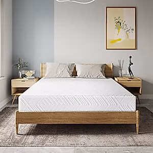 JOYRIDE SLEEP Memory Foam Mattress,12 Inch,Infused Bamboo Charcoal,Cooling Gel Infused, Medium Firm,Pressure Relief,Bed in a Box (Twin Size)