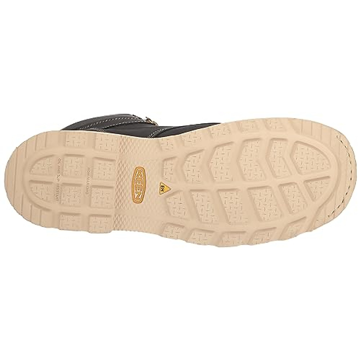 KEEN Utility Men's Cincinnati 6” Composite Toe Waterproof 90 Degree Heel Heavy Duty Work Boots, Black/Sandshell, 11