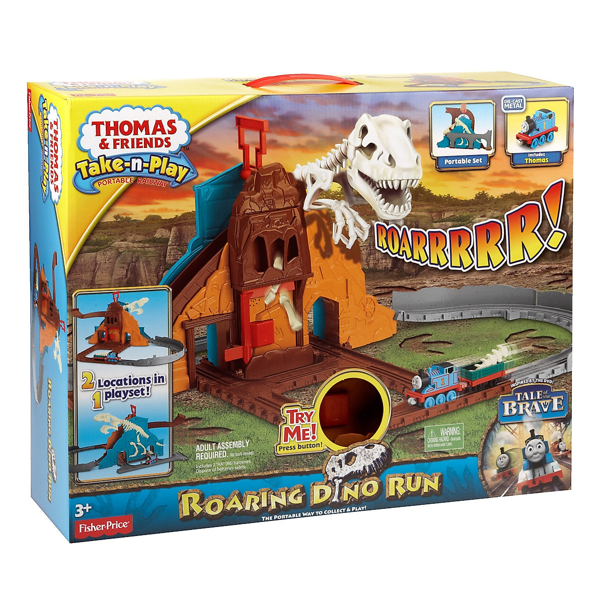 Thomas & Friends Take-n-Play, Roaring Dino Run