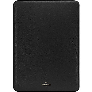 Comfyable Laptop Sleeve 13 Inch Precisely Compatible for M2 MacBook Pro 2022 M1 2016-2020 2021 & Mac Air M2 2022 M1 2020 2021, Not Fit Old Versioned MBA/MBP, Faux Leather Cover Case, Black