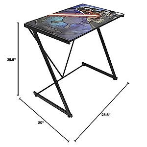 Idea Nuova Star Wars Writing Desk Color: Darth Vader