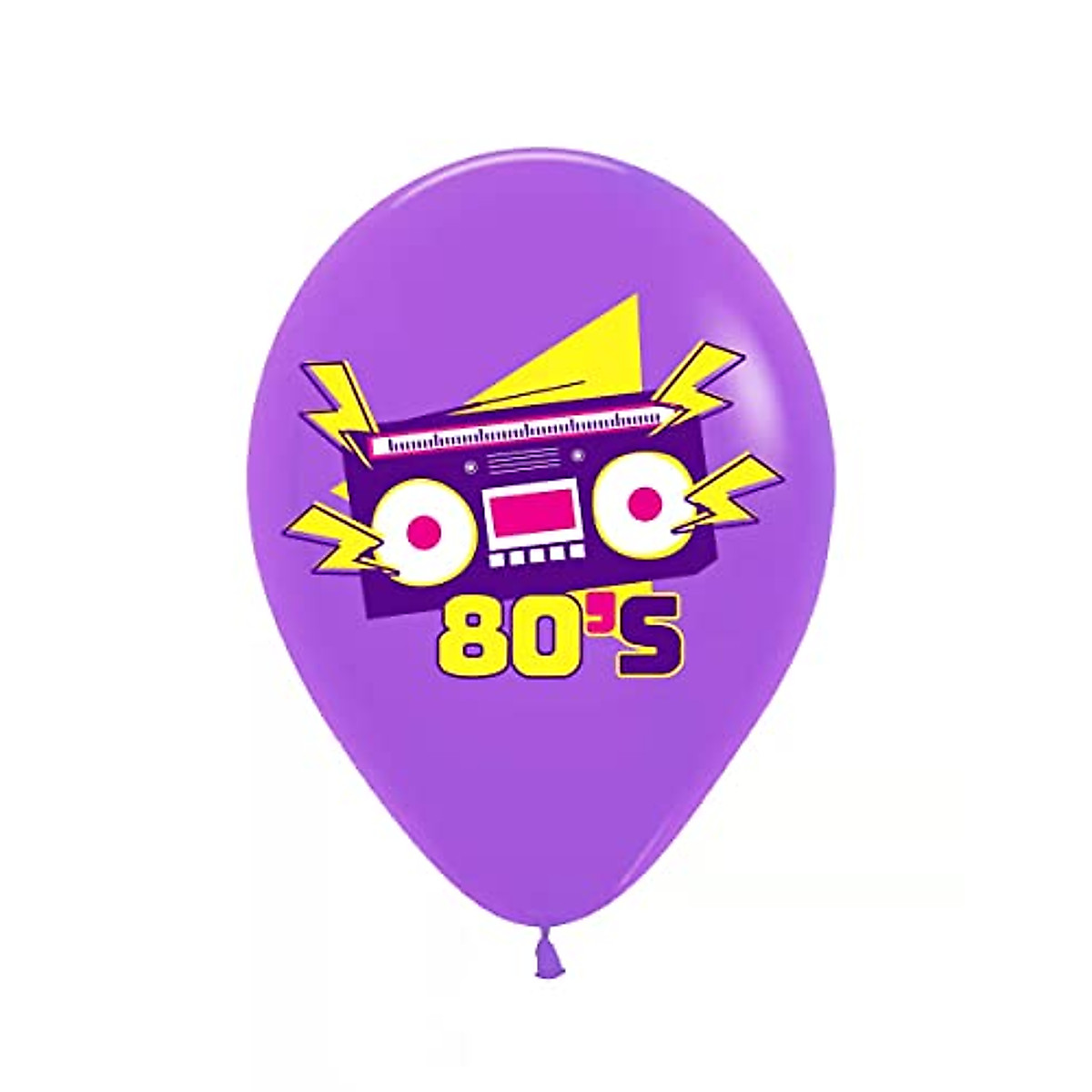 Back to the 80s Party Decorations 50 pack 12 inches Boombox&Skate Latex Balloons for Birthday Party 80s Party Supplies 1980s Themed Party Decorations Neon Party Supplies…