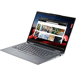 Lenovo ThinkPad X1 Yoga Gen 8 Intel i7-1365U vPro, 14"" WUXGA (1920x1200) IPS, Touch Screen, 100% sRGB, 400 nits, 32GB RAM, 2TB SSD Pcie, Windows Pro, 1080P Camera, Gray