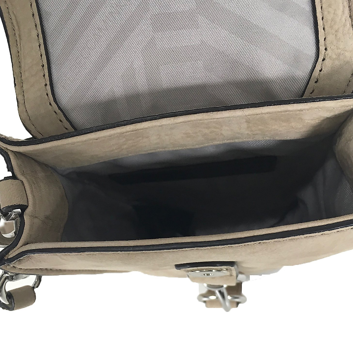 Rebecca Minkoff Rose Studded Leather Phone Crossbody, Sandstone