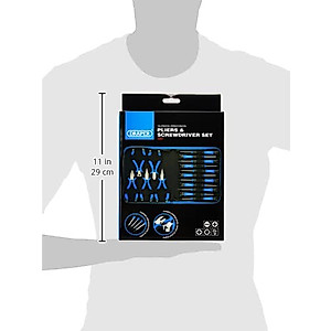 Draper 48958 16-Piece Precision Pliers and Screwdriver Set