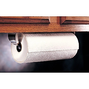KUAFU One Paper Towel Holder for Kitchen Stainless Steel Rack Under Cabinet