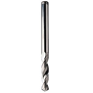 CMT 363.020.12 V-Point Solid Carbide Twist Drill 120° sharpening, 2mm (5/64-Inch), Left-Hand Rotation