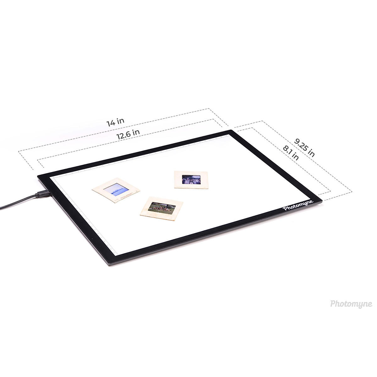 All-in-One Scanning Bundle for Slides & Negatives with Photo Tent, Light Pad, Phone Mount, Macro Lens, & Cotton Gloves