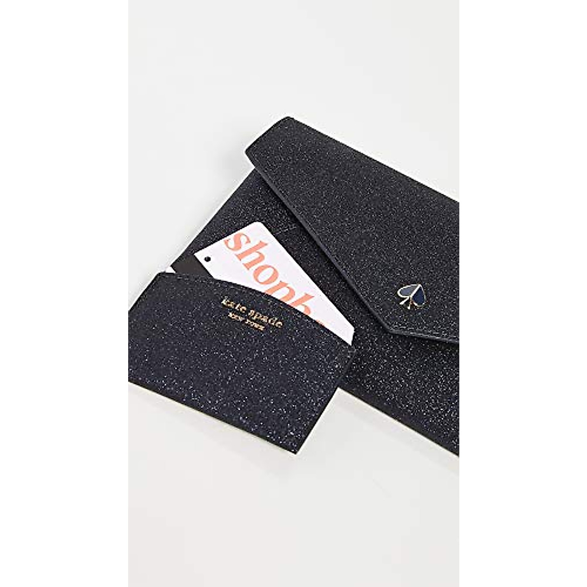 Kate Spade New York Women's Burgess Court Chain Clutch, Lakeshore Blue Glitter, One Size