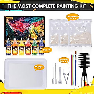 Water Marbling Paint for Kids - Arts and Crafts for Girls & Boys Crafts Kits Ideal Gifts for Kids Age 3-5 4-8 8-12
