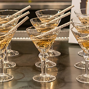 Miniature 3oz Martini Glasses - Pack of 6