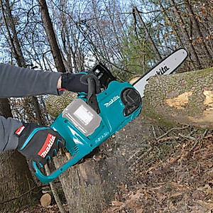 MAKITA XCU03Z 18V X2 (36V) LXT Lithium-Ion Brushless Cordless 14in Chain Saw, Tool Only (Renewed)