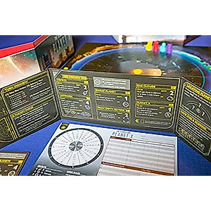 Renegade Game Studios The Search for Planet X, 1-4 Players, Ages 13+, 60-75 Minutes, Take on The Role of Astronomers, Deduction Game