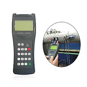 Flow Control Meter Ultrasonic Liquid Flow Meter, TDS-100H-S2+M2 Sensor DN15-DN700mm Water Flowmeter Used in Petroleum,Food, Etc.