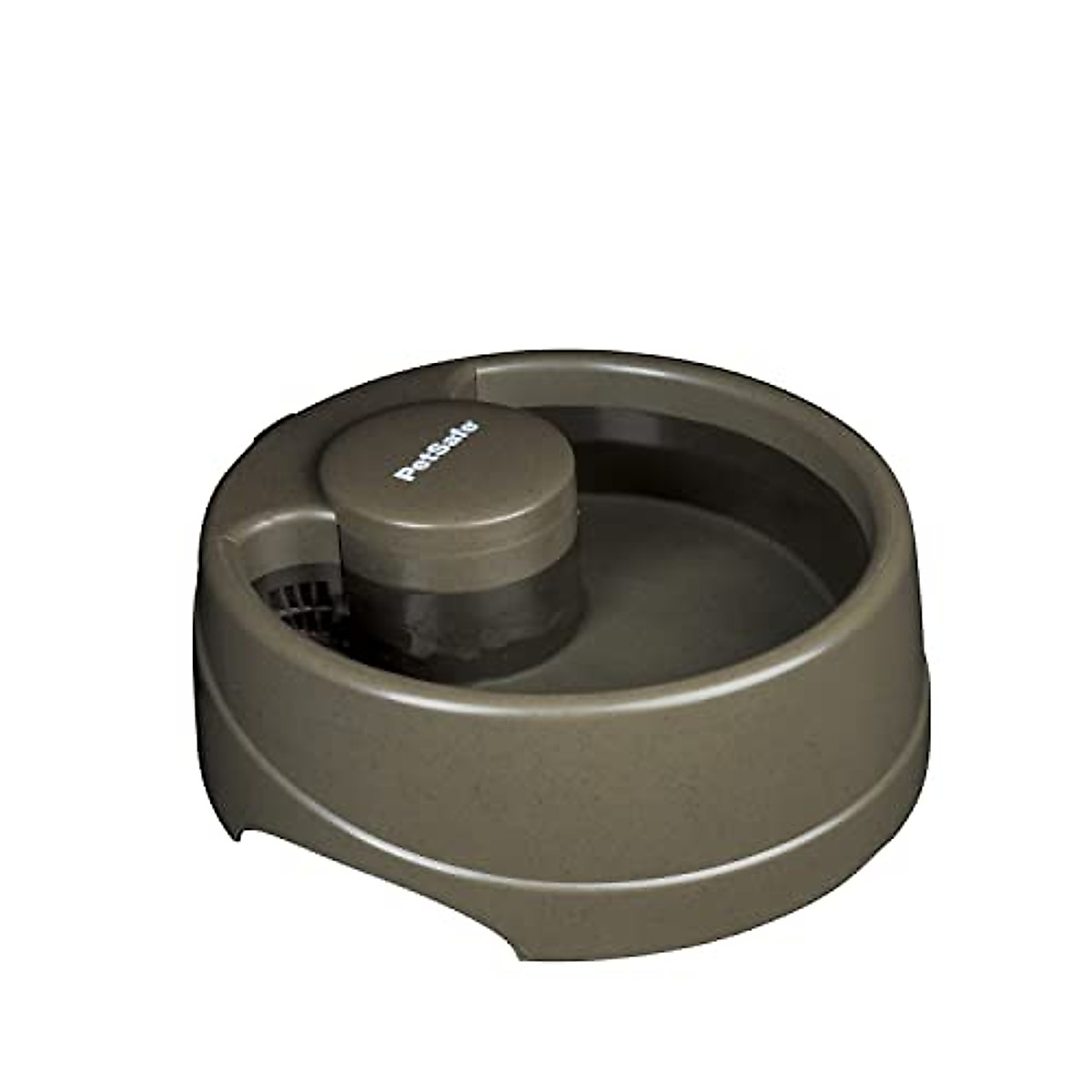 PetSafe Current Pet Water Fountain - Circulating Drinking Fountain for Cats and Dogs - Forest, Medium, 80 oz Capacity Water Dispenser - Carbon Filter Included - Easy to Clean Design