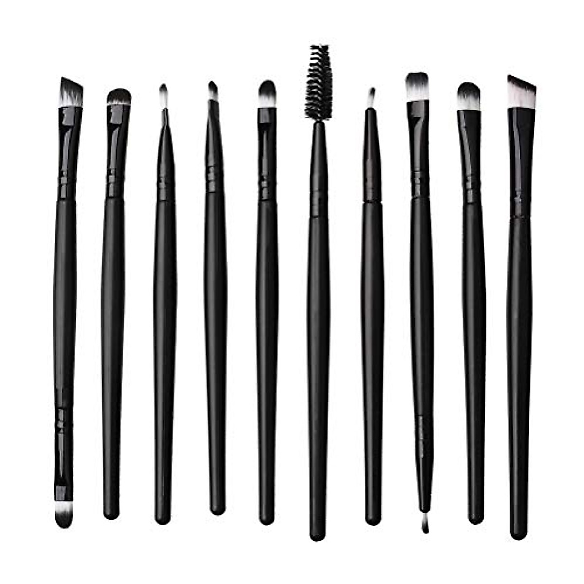 Makeup Brushes Pimoys Make up Brush Set 20 PCs Professional Face Eyeliner for Foundation Blush Concealer Eyeshadow with Travel Black